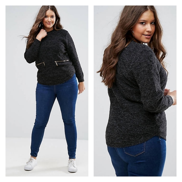 ASOS | Sweaters | Double Zip Sweater 4 | Poshmark